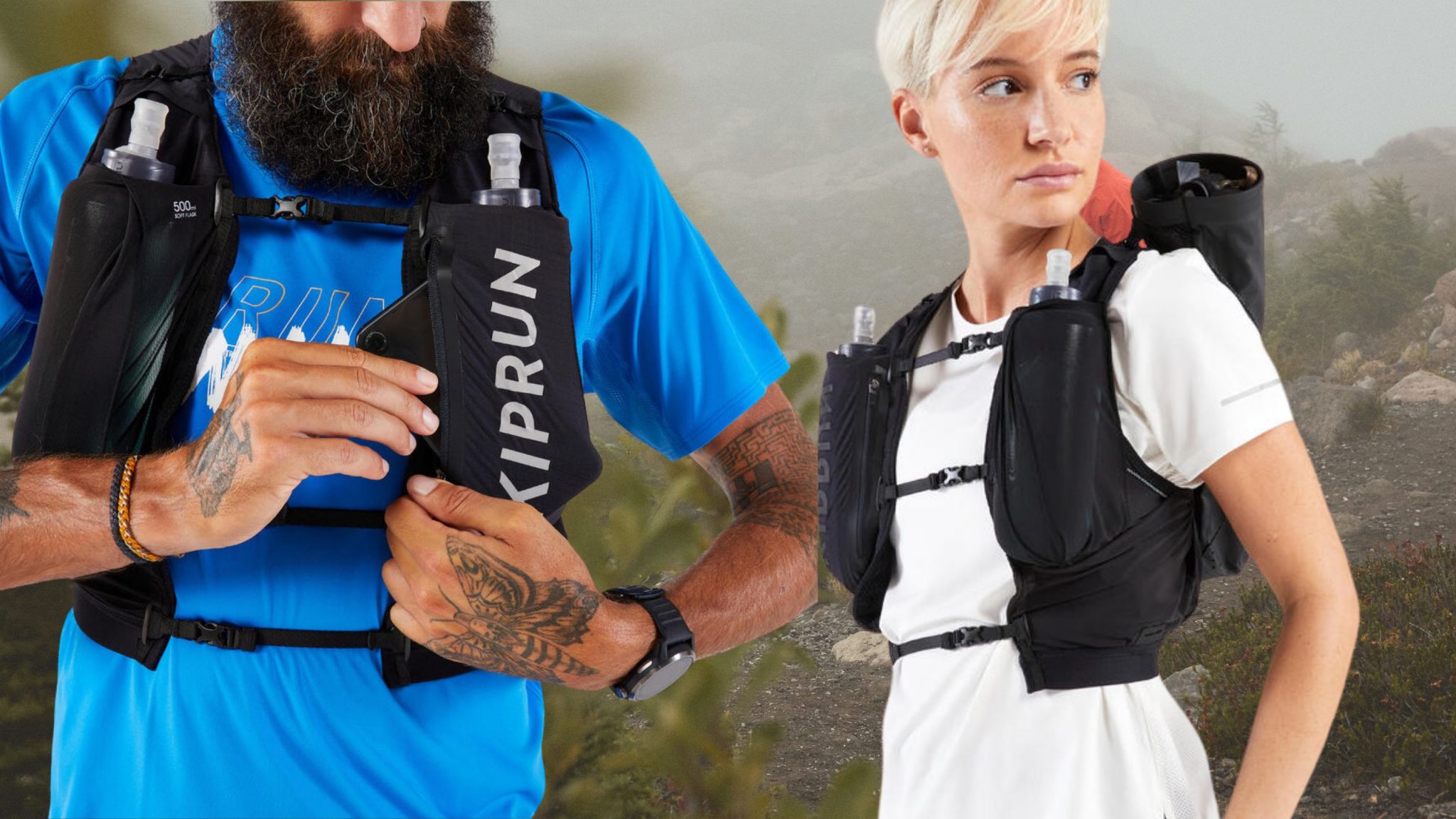 Chaleco de hidratación KIPRUN - Corriendo Voy